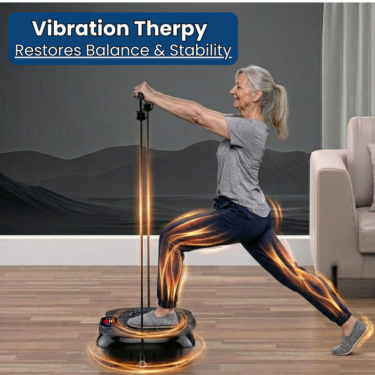 VibratingWell™ Harmonic Vibration Plate for Neuropathy, Foot & Leg Dis ...