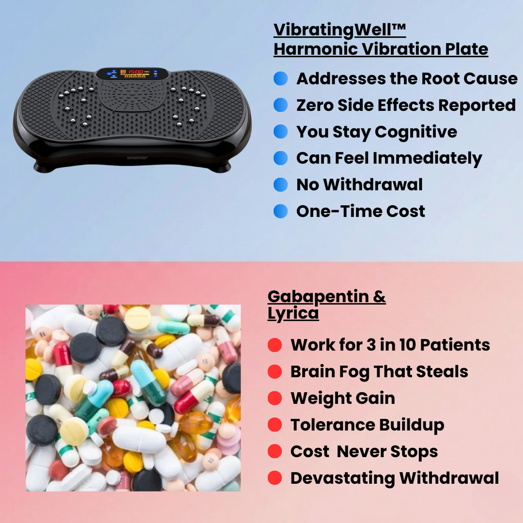 VibratingWell™ Harmonic Vibration Plate for Neuropathy, Foot & Leg Dis ...
